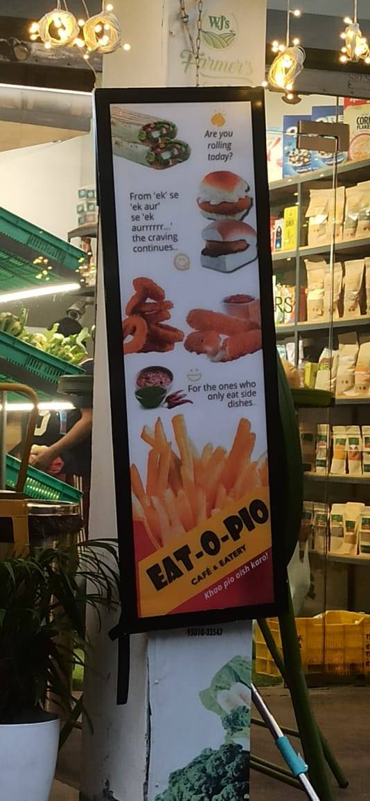 Menu at Eat-O-Pio, Patiala