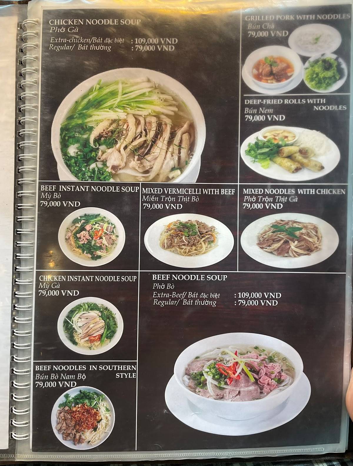 Menu at El Domo Restaurant & Bar, Phúc Yên, Noi Bai International Airport