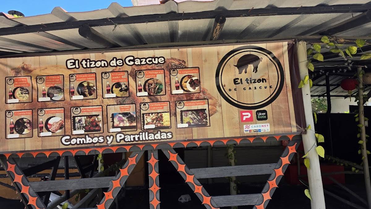 Carta del restaurante El Tizon, Santo Domingo, Santiago 112