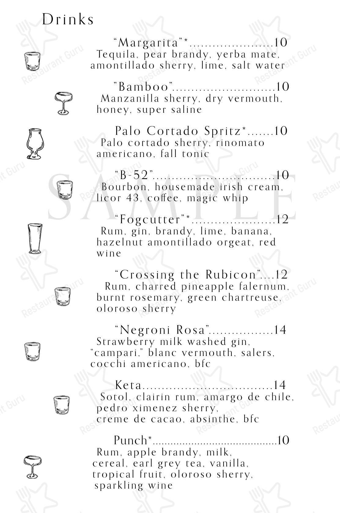 Menu at En Rama pub & bar, Tacoma