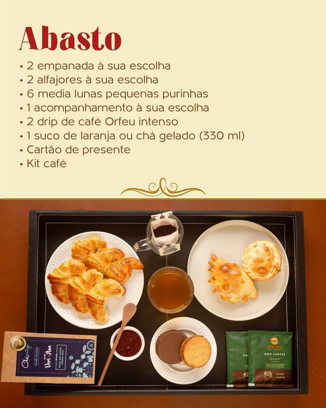 Menu em medialuna | sabores argentinos restaurante, Curitiba