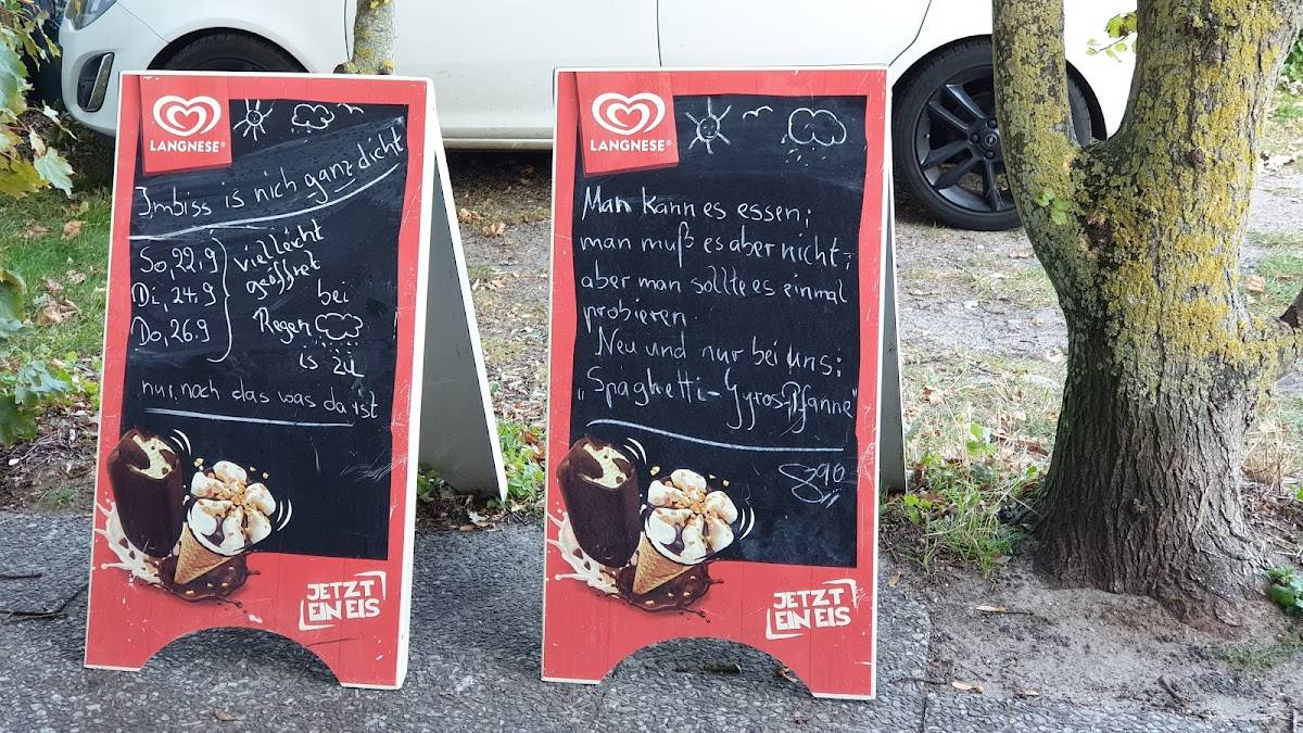 Menu at Hollstein's Strand Imbiss "Ihrem Imbiss gleich hinter´m Deich ...
