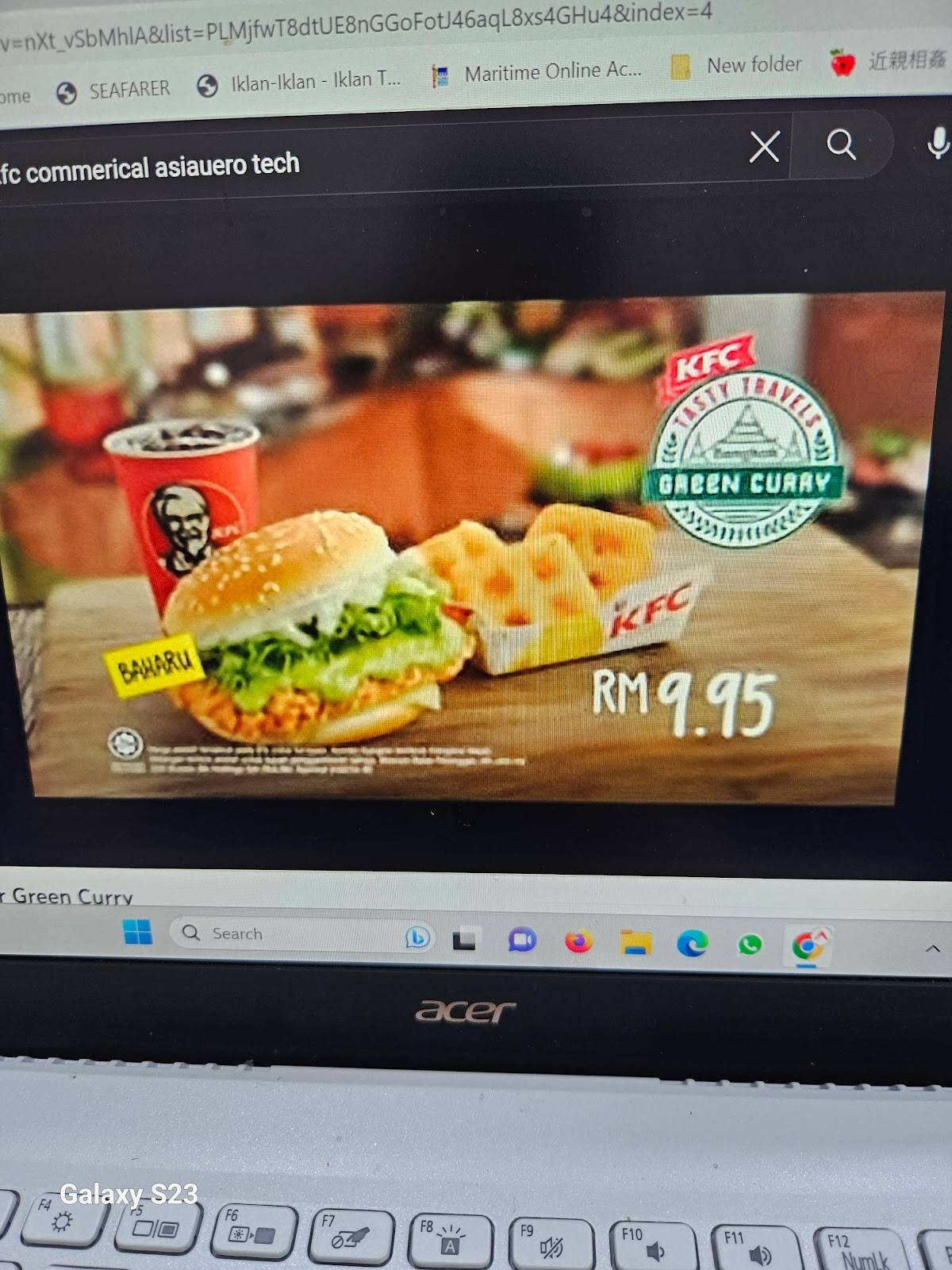 Menu at KFC Tottenham Court Road fast food, London, 71 Tottenham Ct Rd