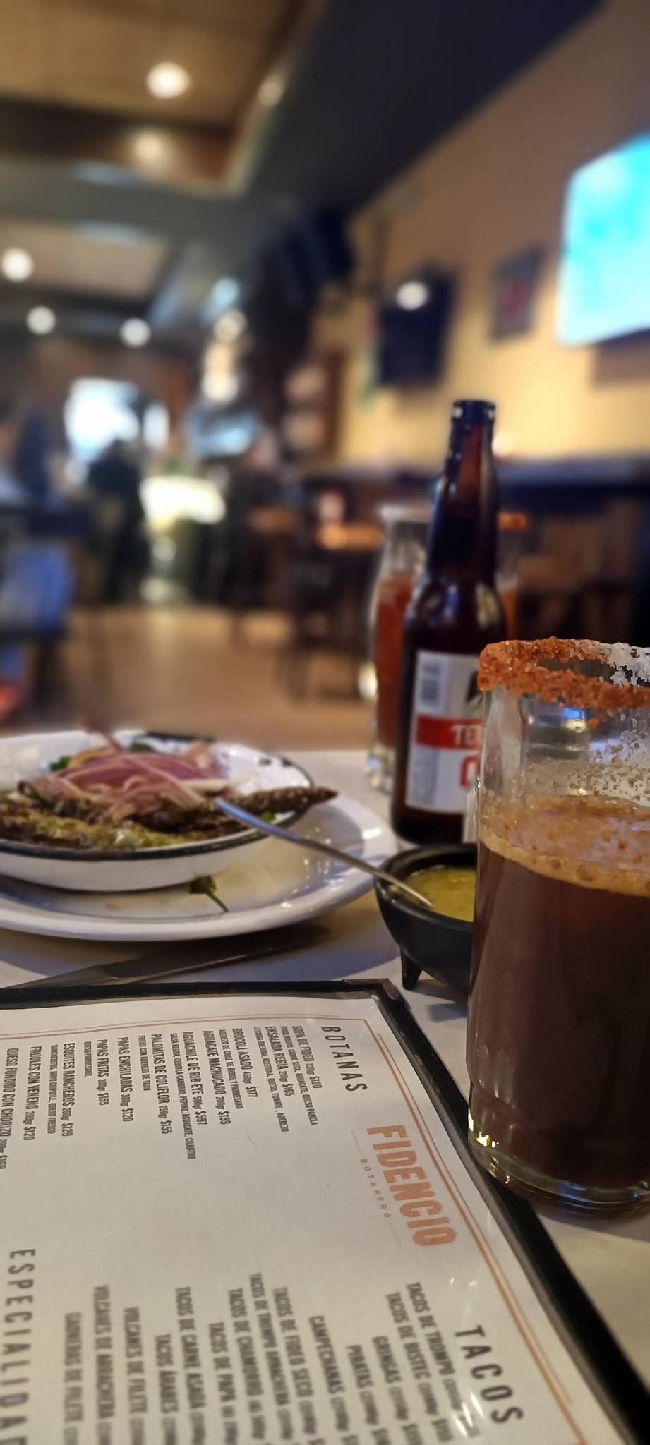 Carta del restaurante Fidencio Botanero, San Nicolás del los Garza, Av ...