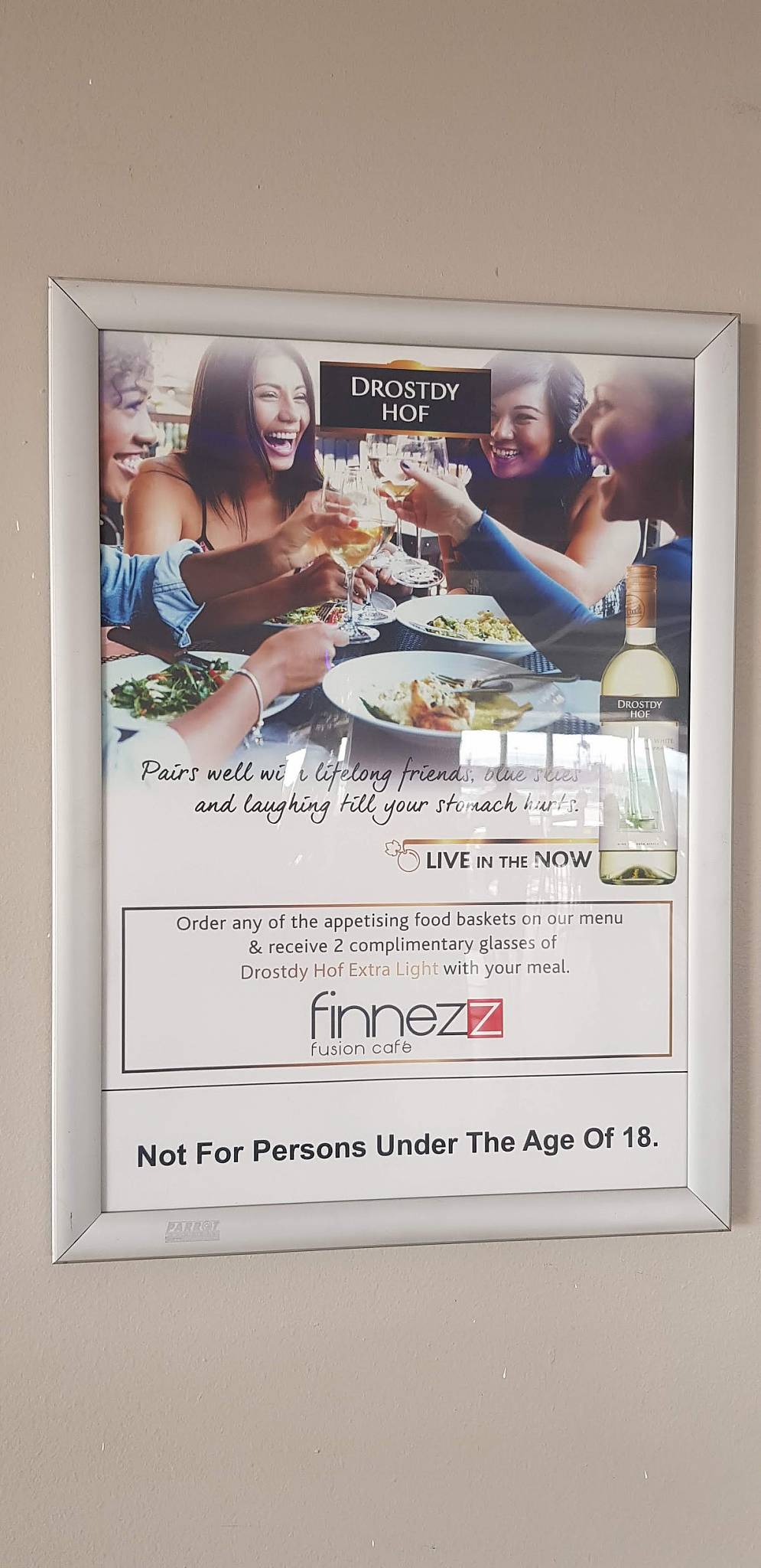 Menu at Finnezz Restaurant & Cocktail Cafe, Port Elizabeth, 7 Oakworth Road