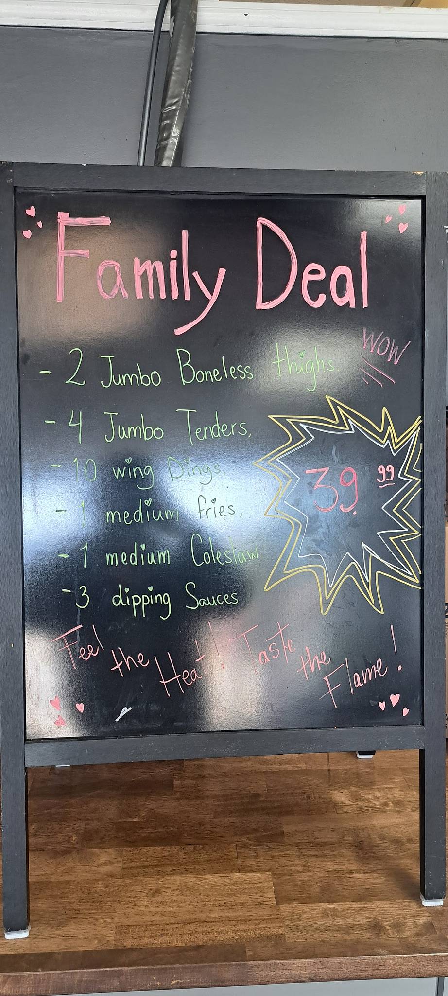 Menu at Firebird Restaurant and Catering, Fraser