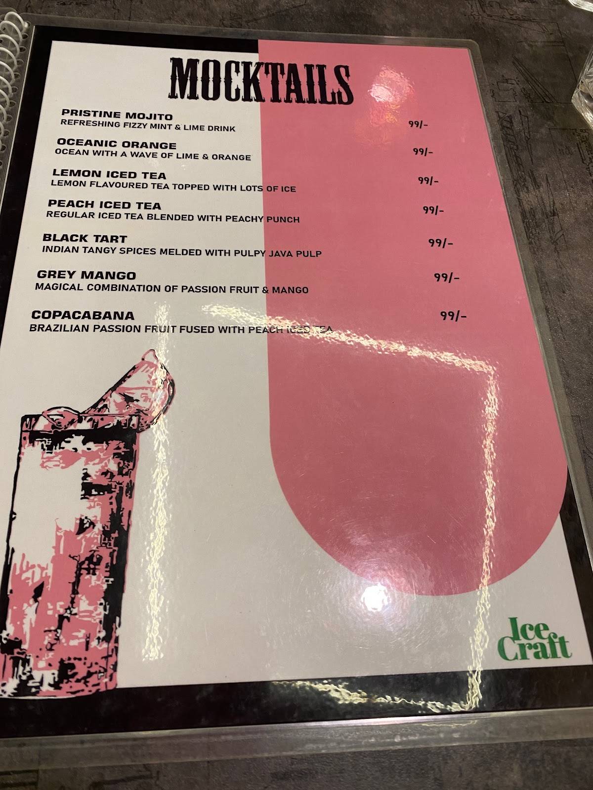 Menu at Flavours of China, Lalbaug, Mumbai