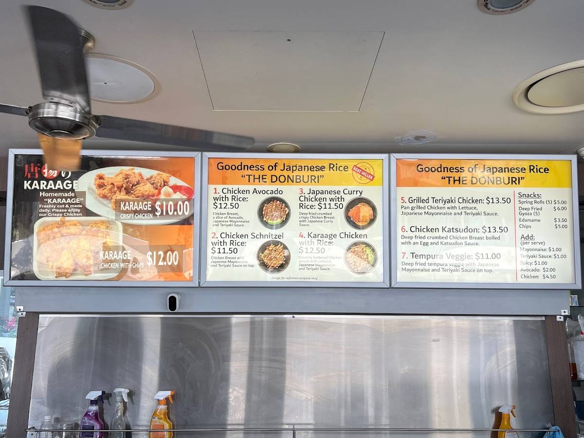 Menu at Flying Chicken restaurant, Varsity Lakes