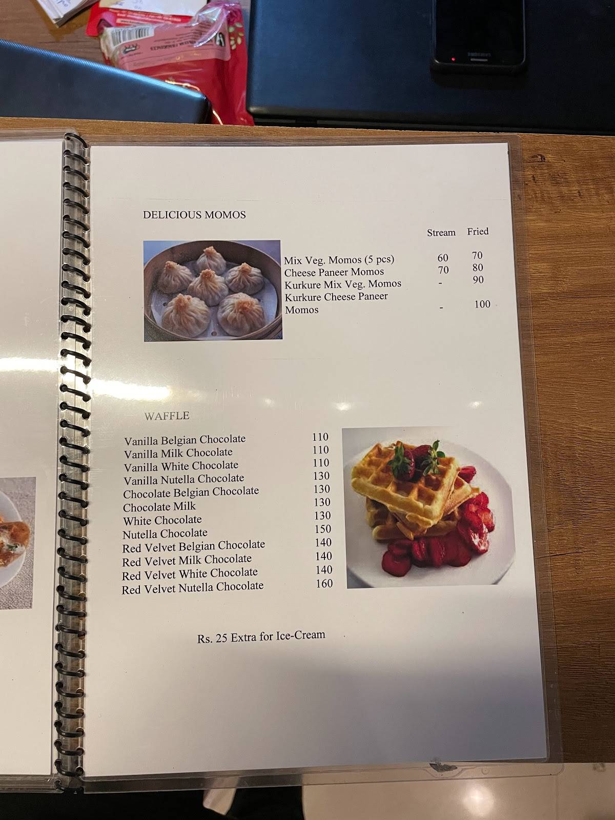 Menu at Food Valley, Surat
