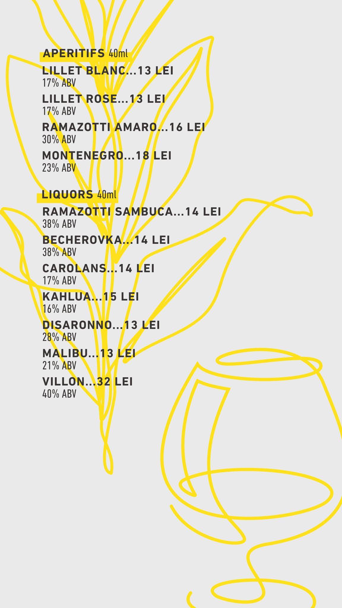 Menu at Form Café, Cluj-Napoca, Strada Victor Deleu 1