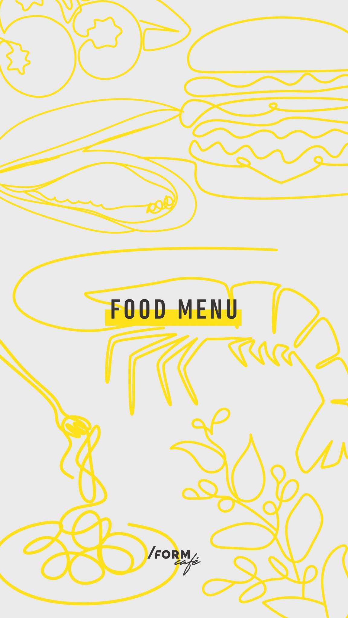 Menu at Form Café, Cluj-Napoca, Strada Victor Deleu 1
