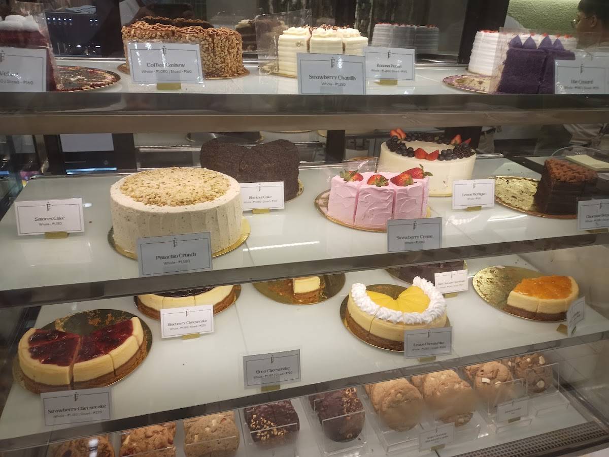 Menu at Fraiche Patisserie desserts, Quezon City