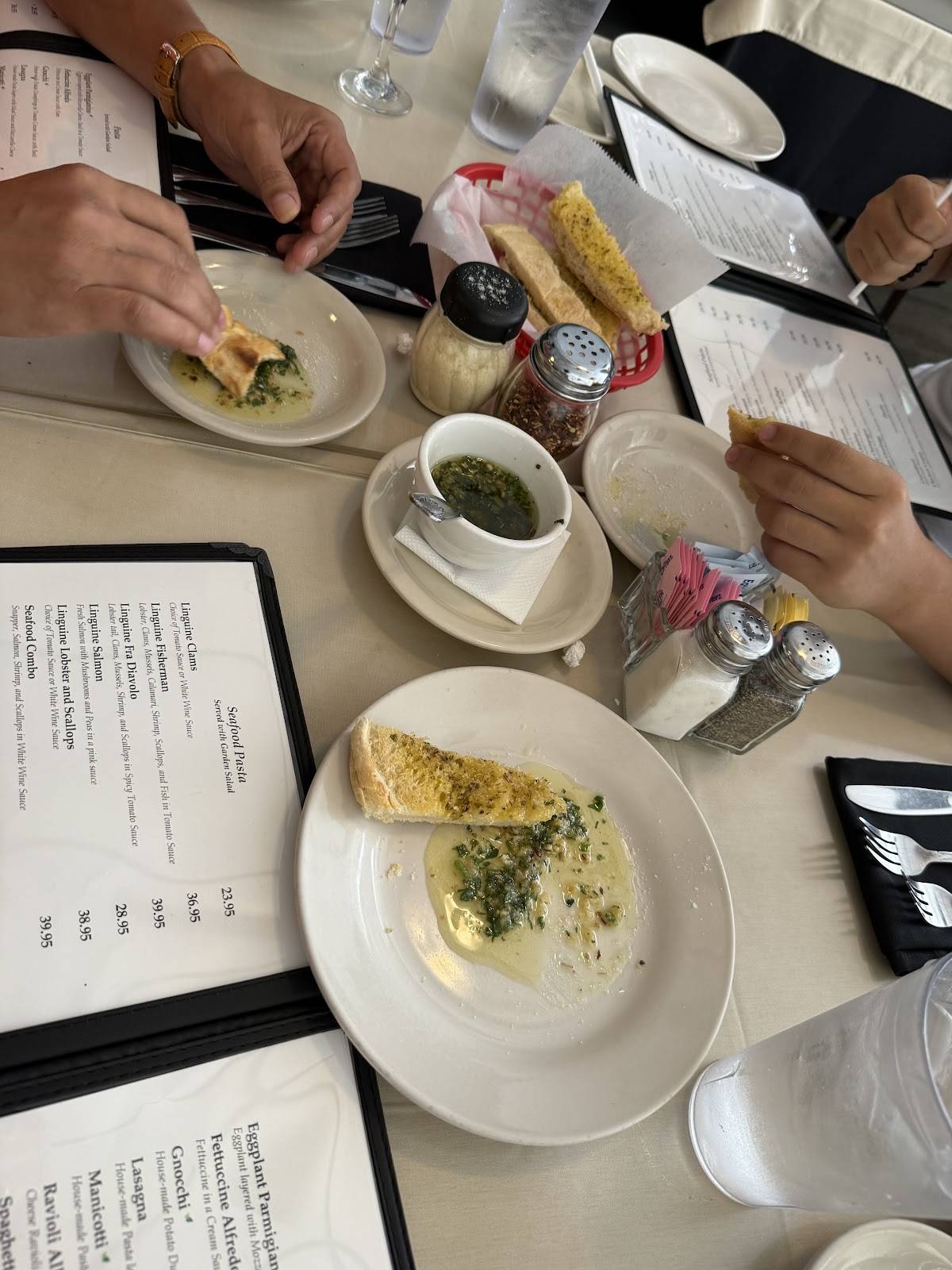 Menu at Frenchies restaurant, Houston