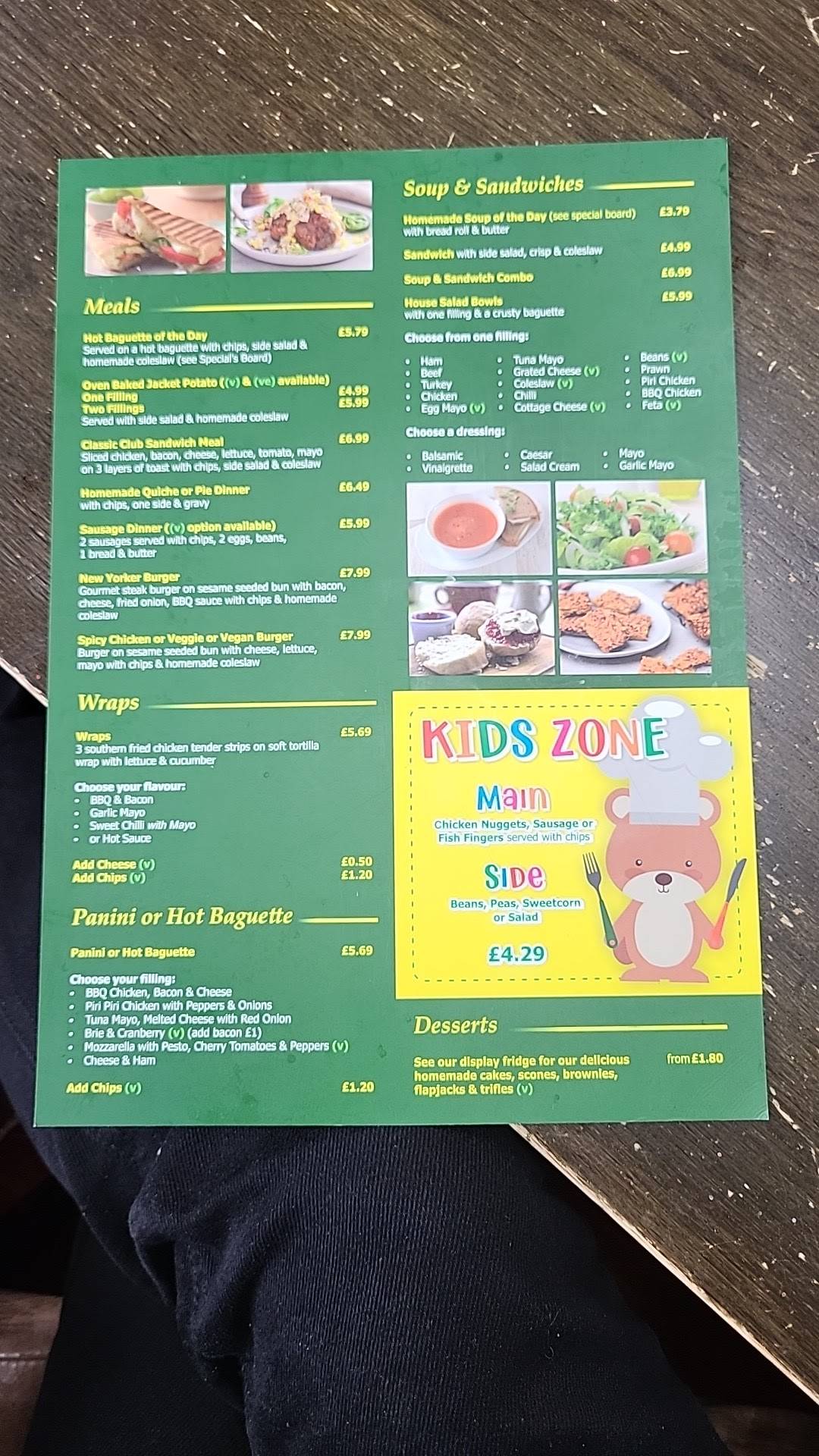 Menu at Fresh Choice Catering cafe, Wigan, 1 Wilcock St