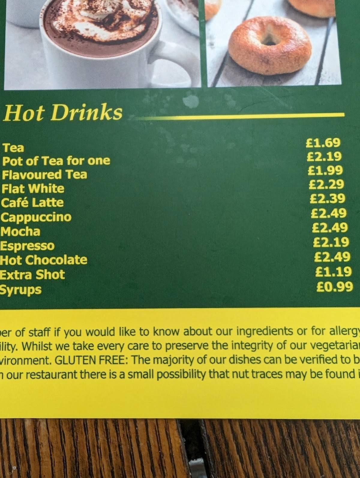 Menu at Fresh Choice Catering cafe, Wigan, 1 Wilcock St