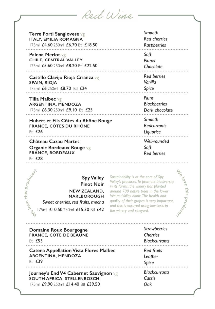 Menu at The George Hotel & Granary pub & bar, Frome