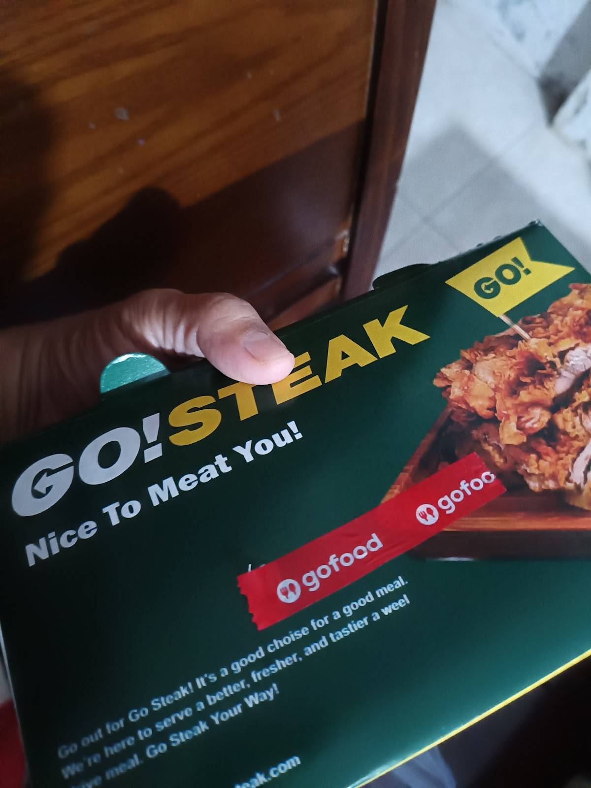 Menu at GO!Steak, Banda Aceh