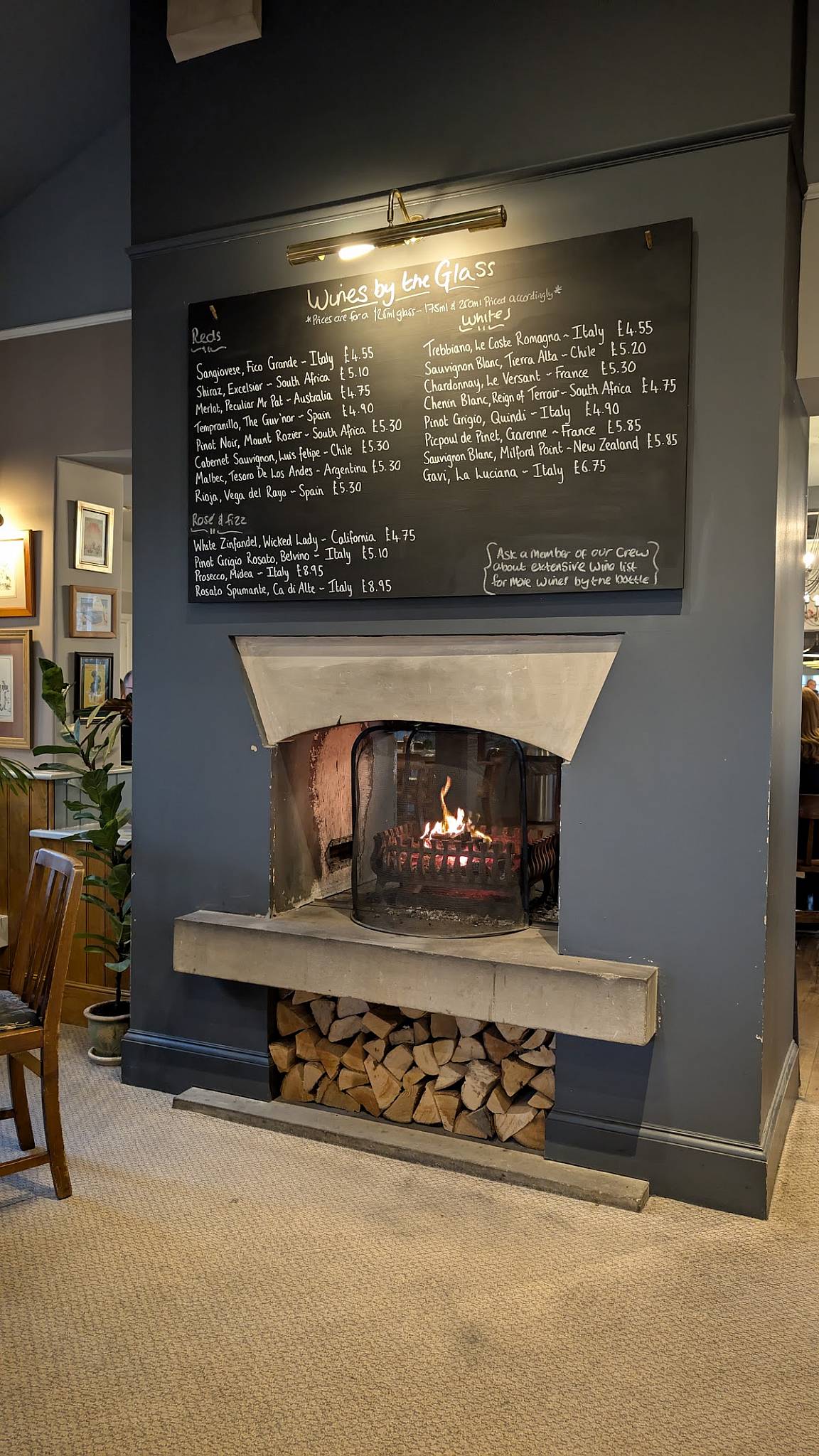 Menu at Glasfryn pub & bar, Mold