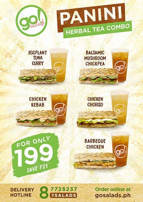 Menu at Go! Salads pub & bar, Taguig, Ground Floor