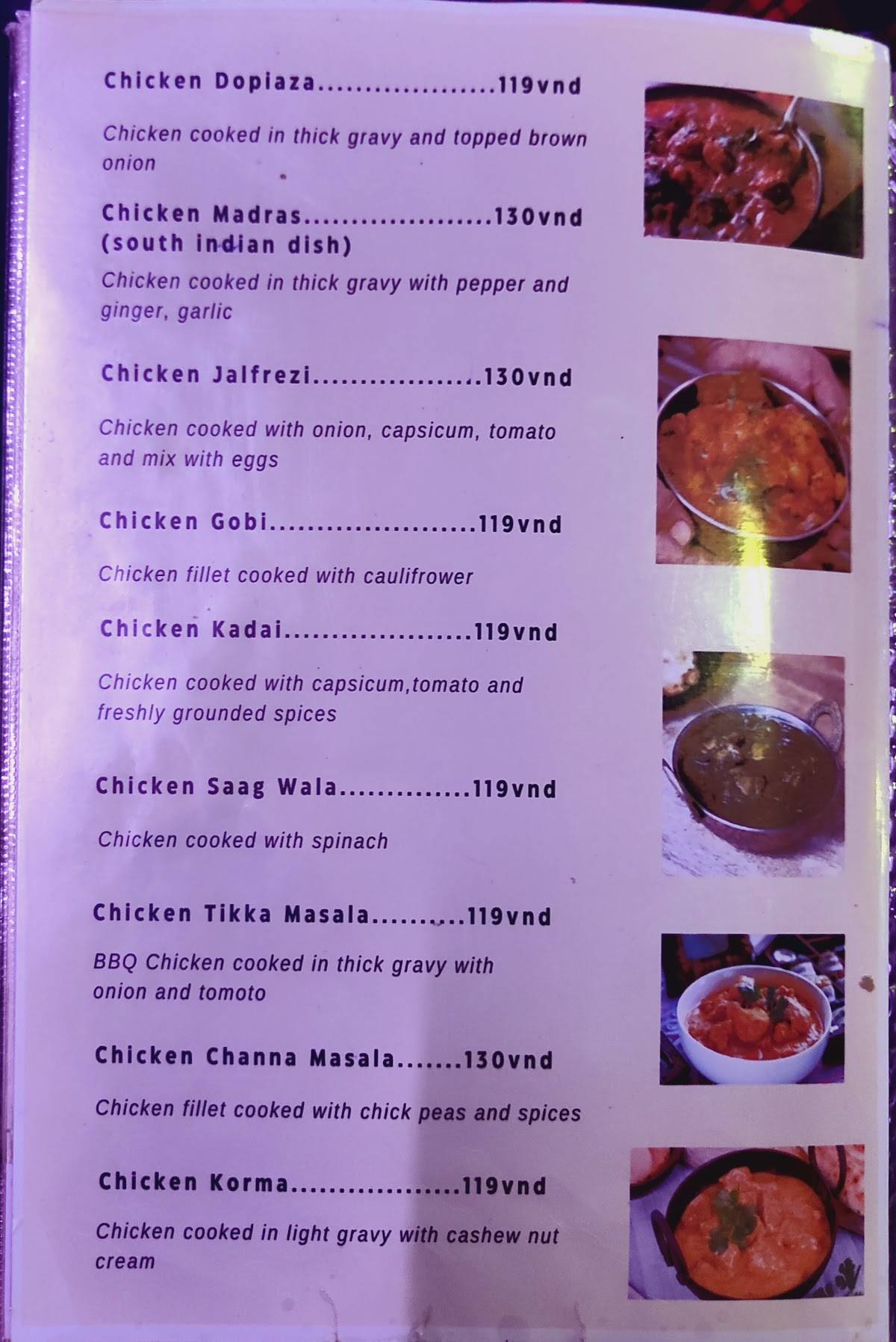 Carta de Goa Indian Restaurant, Phan Thiet
