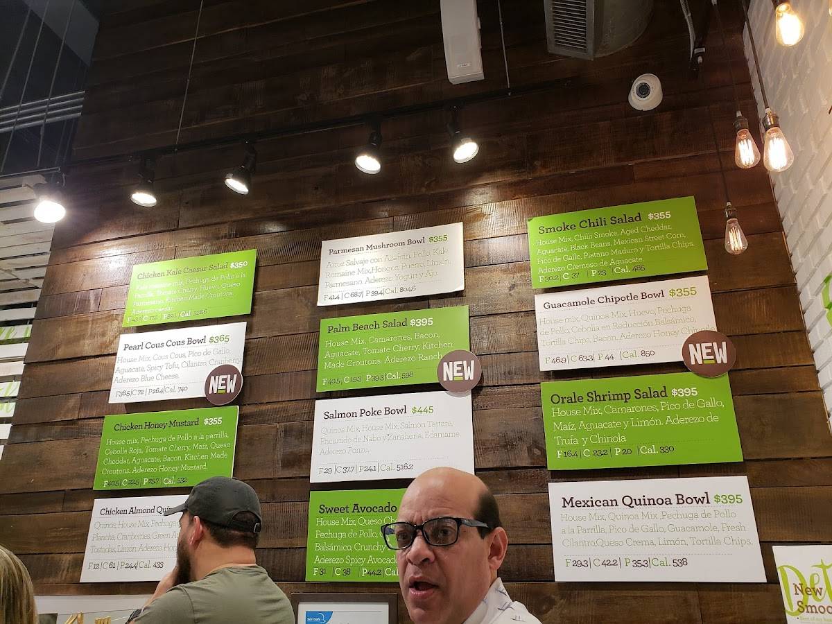 Menu at Green Bowl {Eat Salad} restaurant, Santo Domingo, Downtown Center