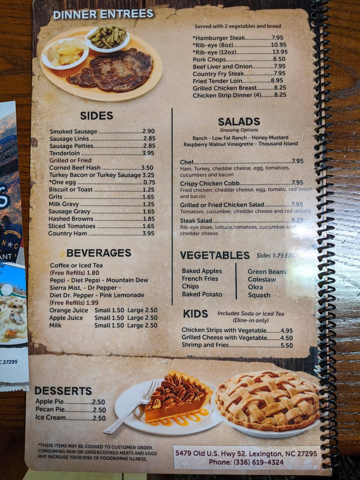 Menu at Gregg's Kitchen fast food, Welcome