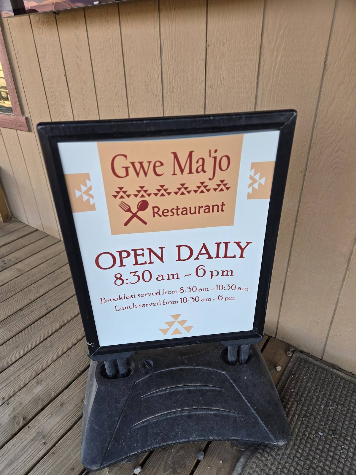 Menu at Guano Point Cafe, USA