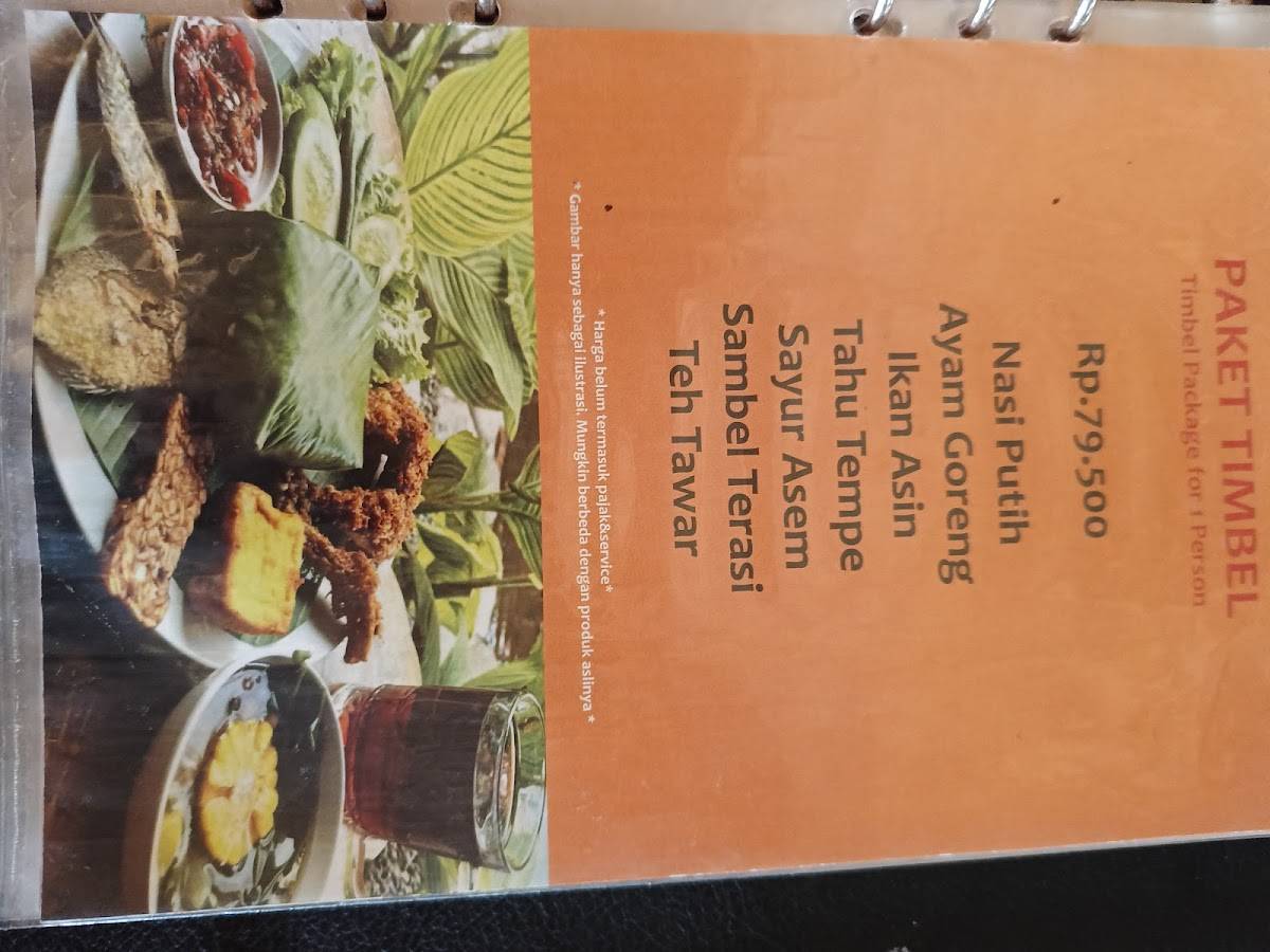 Carta del restaurante Gubug Makan Mang Engking Citra Raya, Tangerang ...