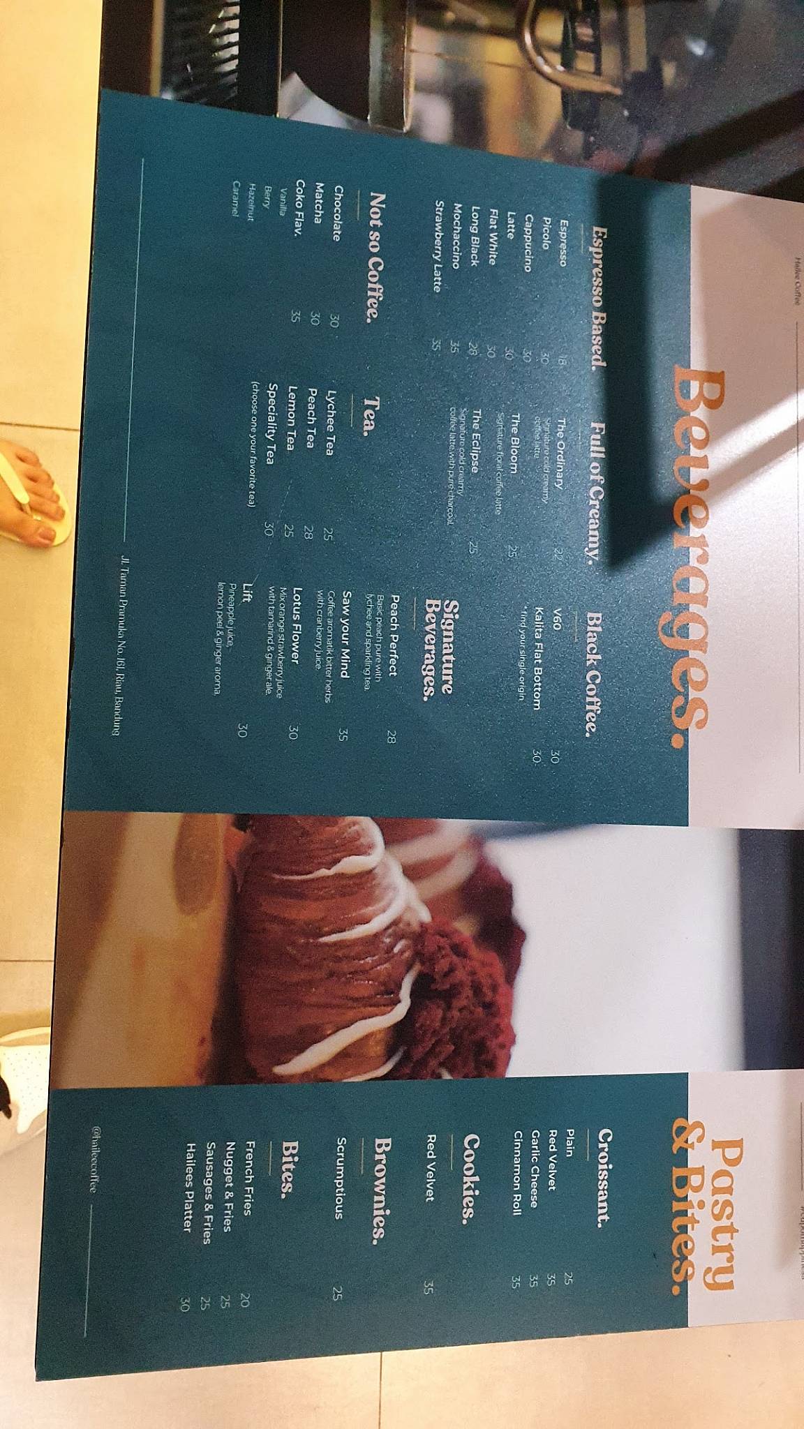 Carta de Hailee Coffee, Bandung
