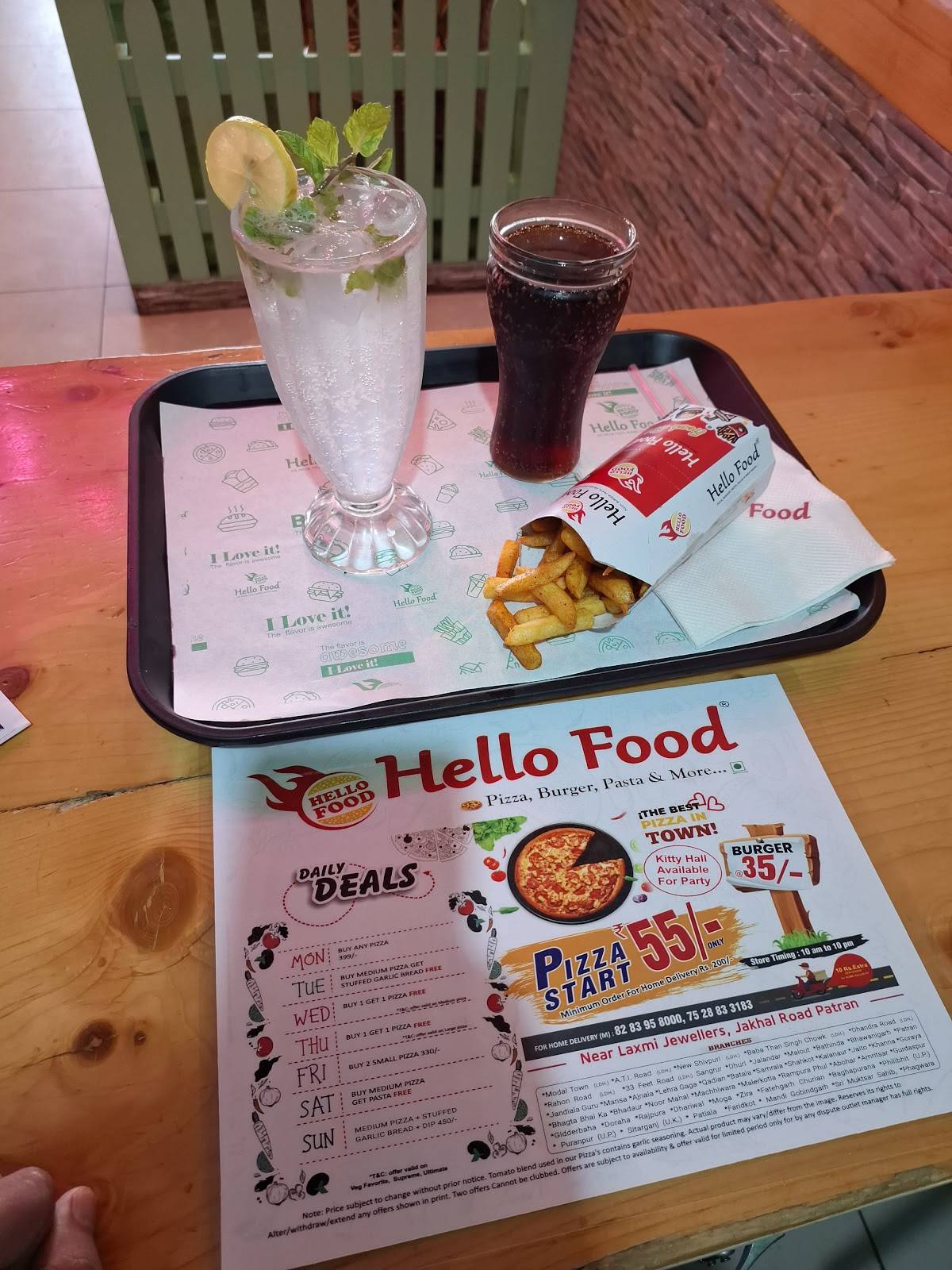 Menu at Hello Food Patran, Patran