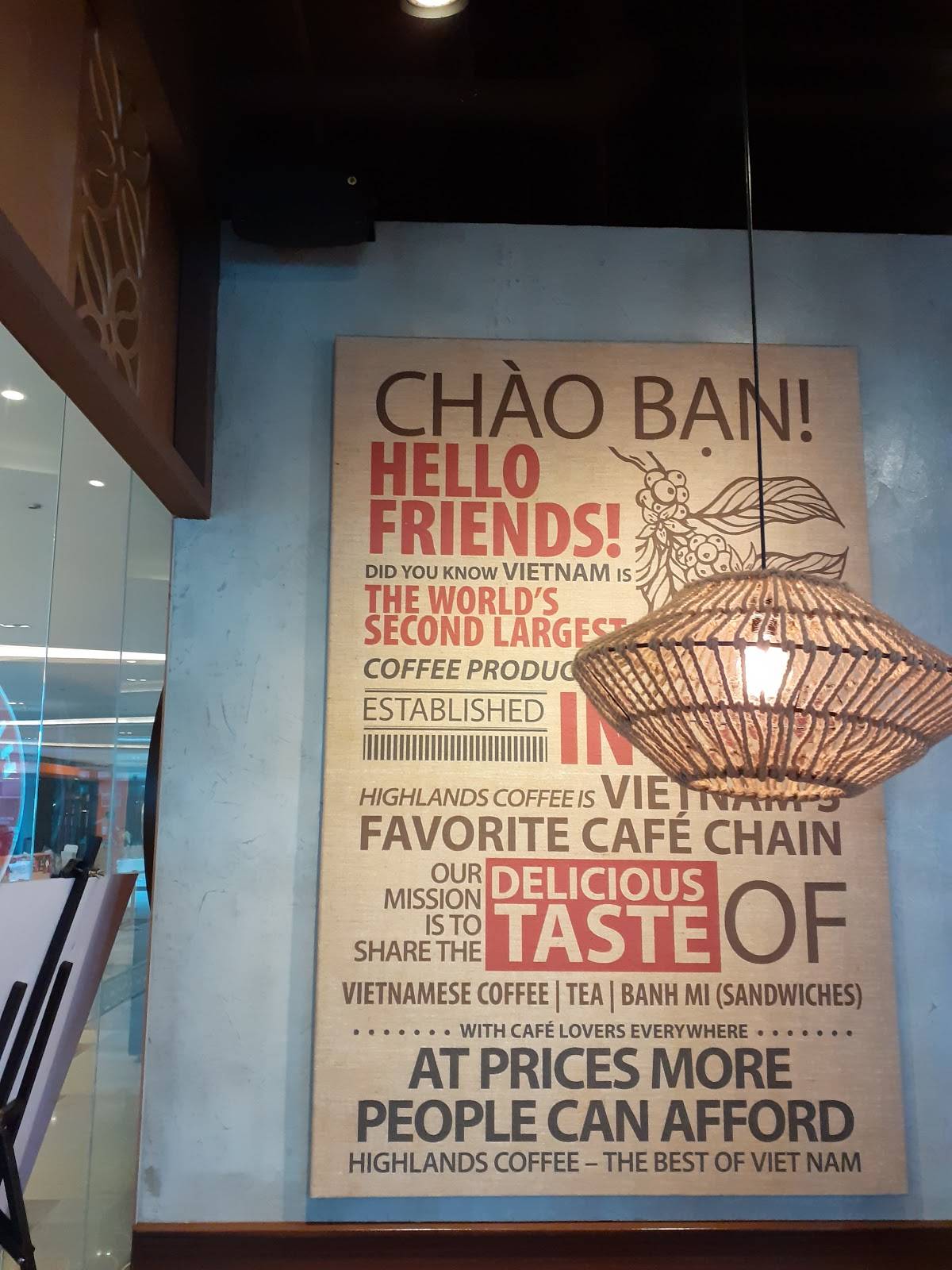 Menu at Highlands Coffee Double Dragon Plaza cafe, Pasay, GXPR+HGV
