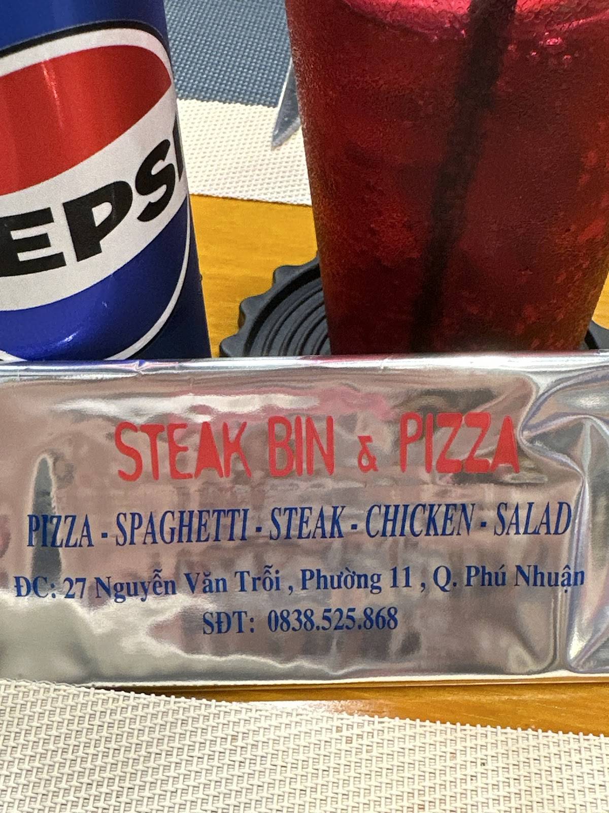Menu at Steak Bin & Pizza 27 Nguyễn Văn Trỗi - Phú Nhuận restaurant, Ho ...