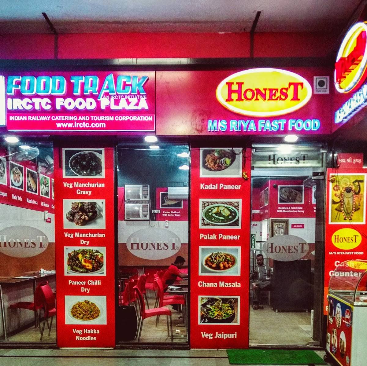 Menu at Honest Restaurant, Ahmedabad, Railway Station
