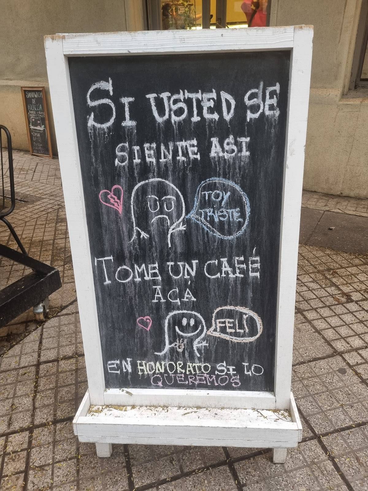 Carta del restaurante Honorato · Casa del Pan, Rosario