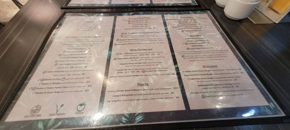 Menu at Hotel Monier pub & bar, Darra, 168 Monier Rd