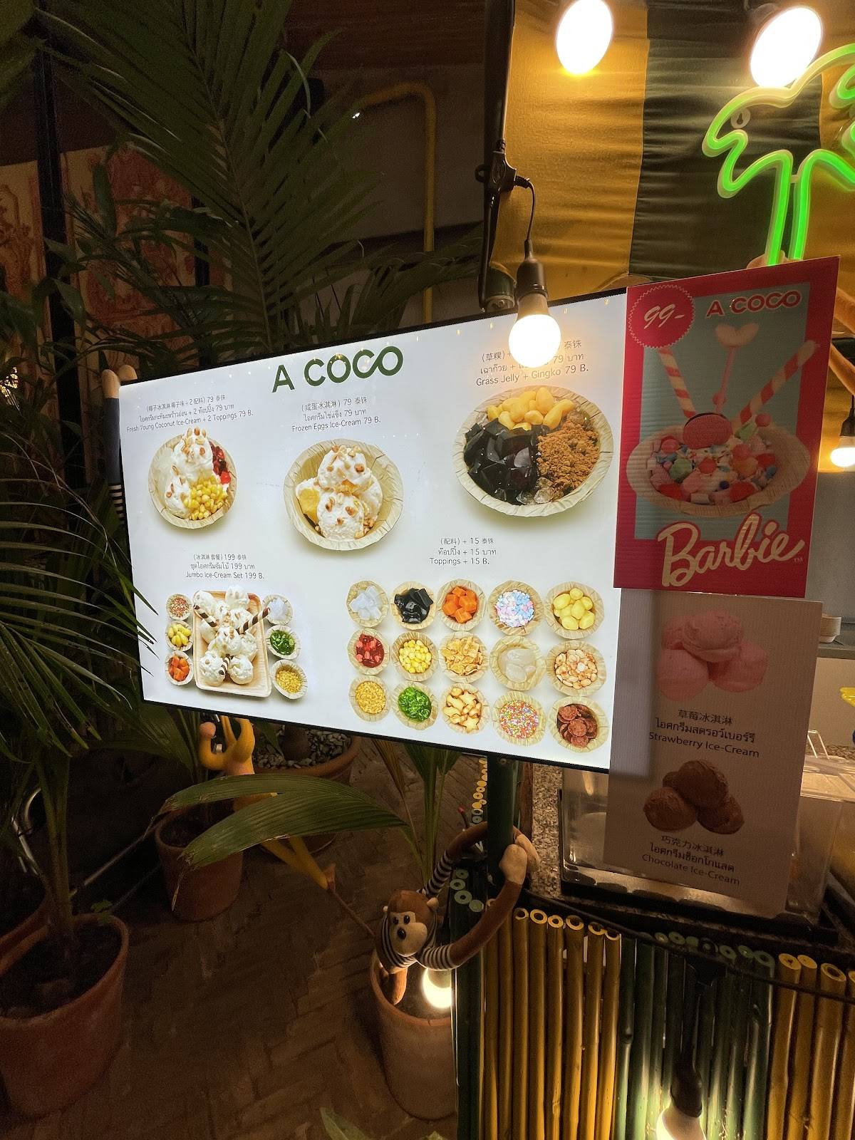 Menu at House of Benedict Pattaya cafe, Na Chom Thian