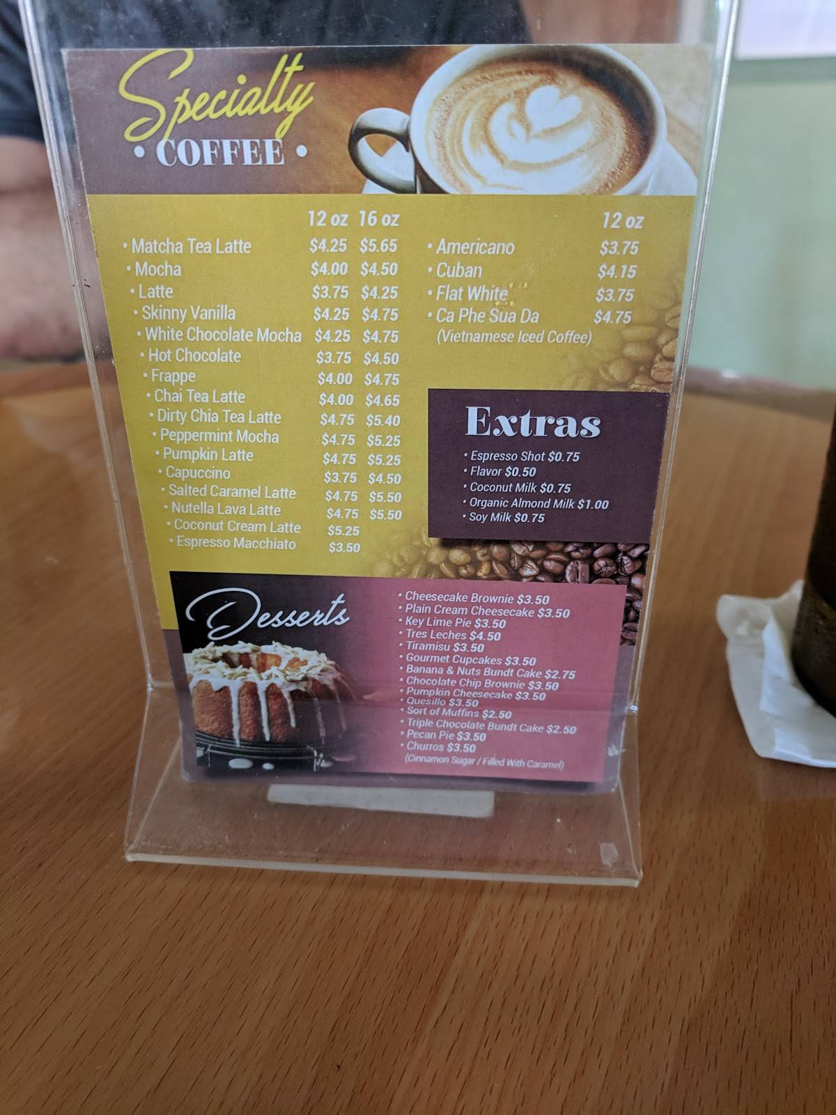 Menu at The Cast Iron Bistro & Cafe, Houston
