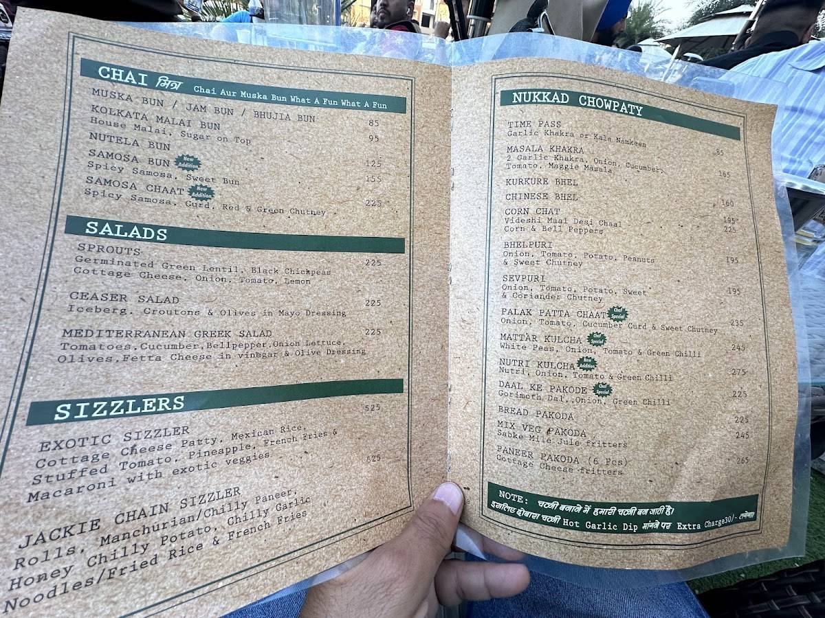 Menu at Hutea The Tea Hut Sunview, Ludhiana