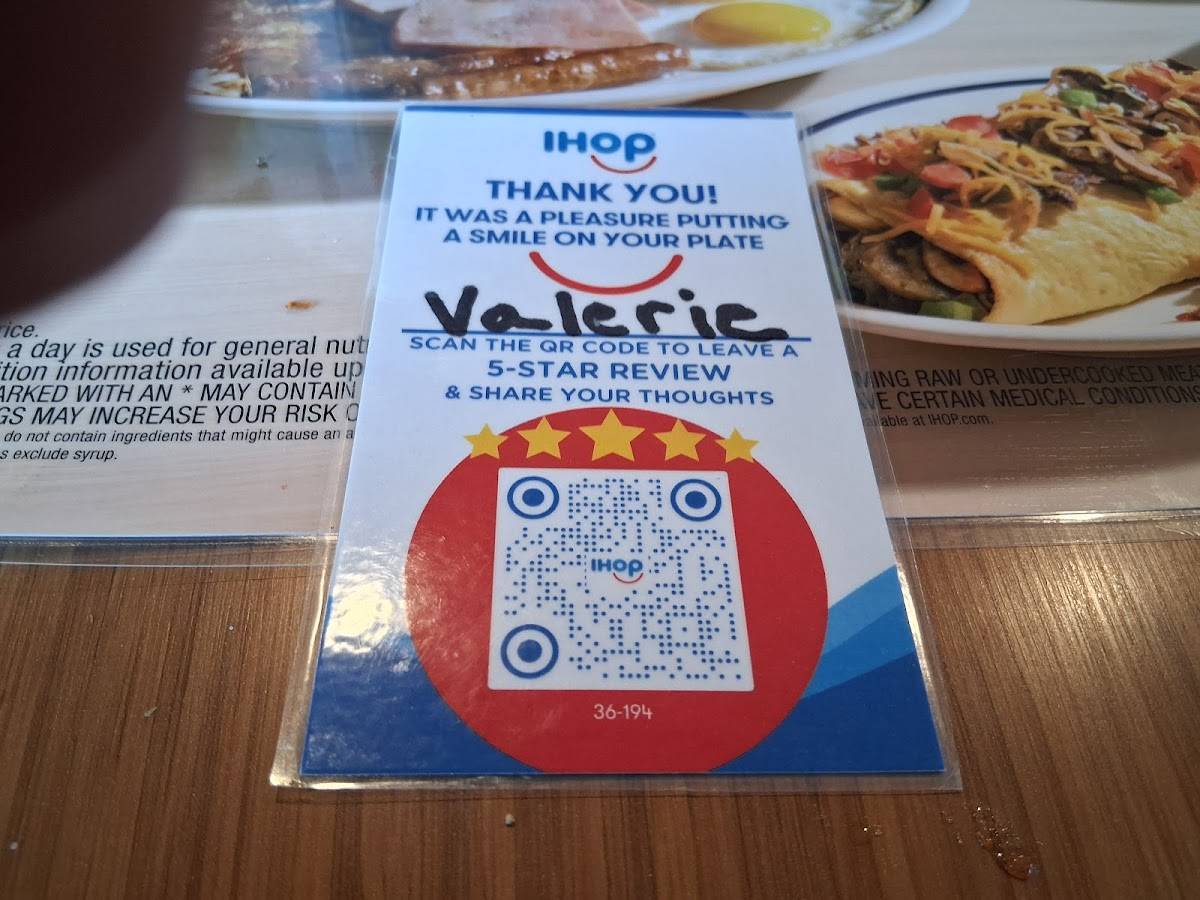 Menu at IHOP restaurant, Ocala, SW 93rd Ct Rd