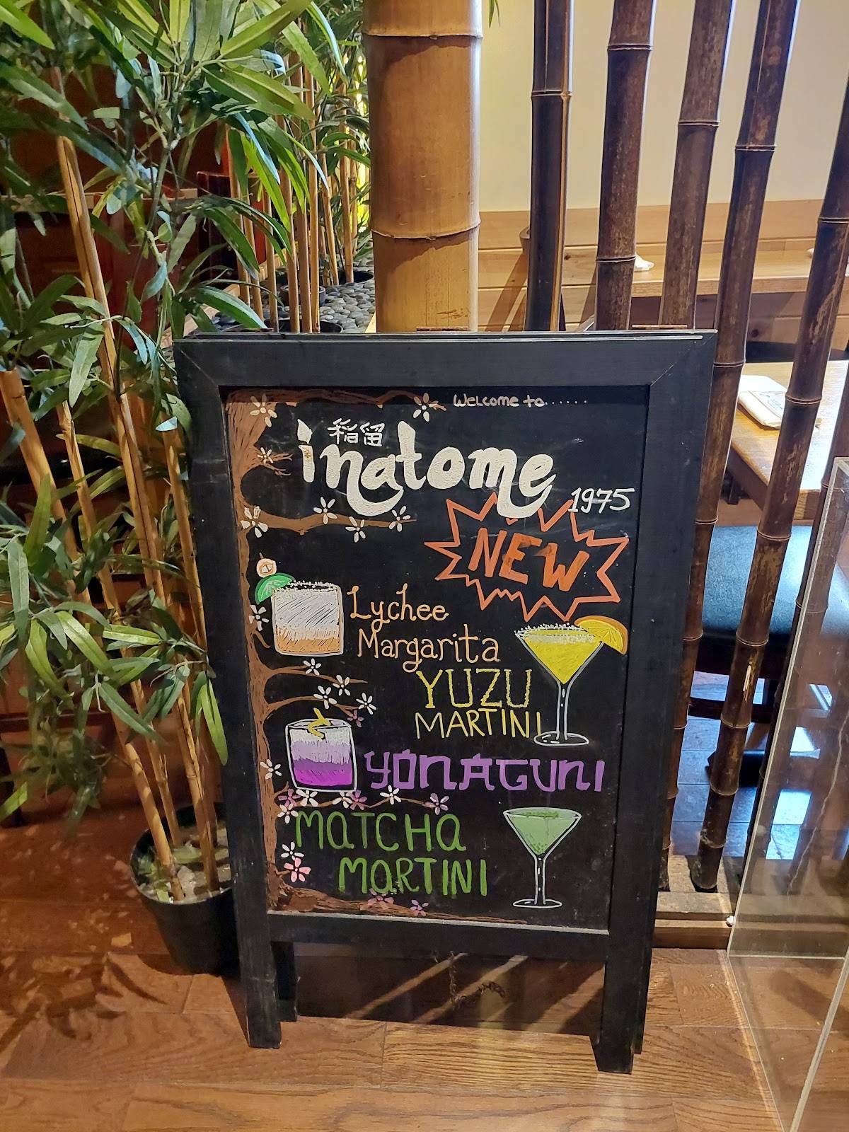 Menu at Inatome Japanese Steak + Sushi restaurant, Valley Stream
