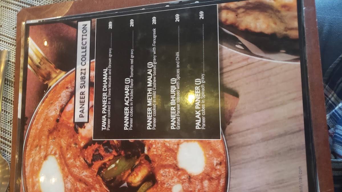 Menu at Indian Swag, Ahmedabad, Shop 5