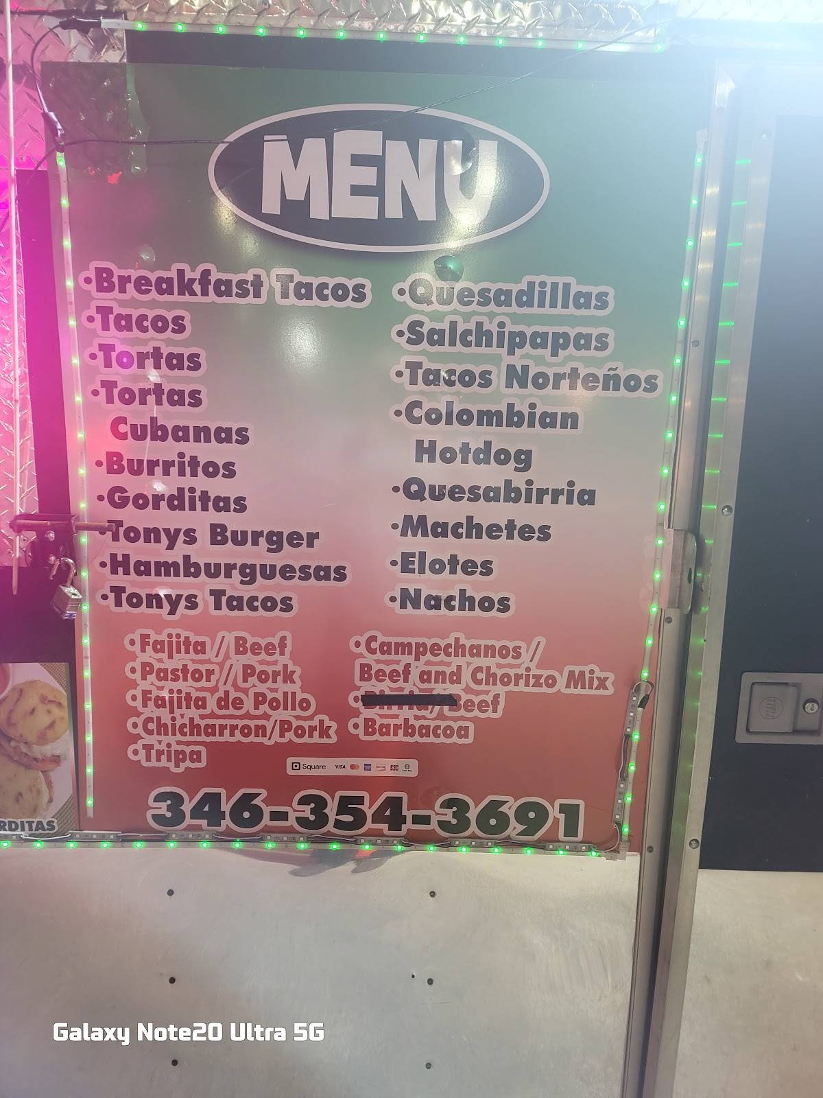 Menu at K Asian Kitchen restaurant, Beaumont, College St
