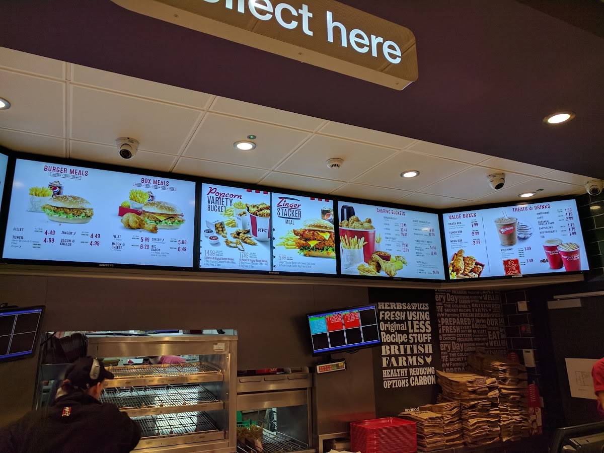 Menu at KFC Bodmin - Launceston Road restaurant, Bodmin