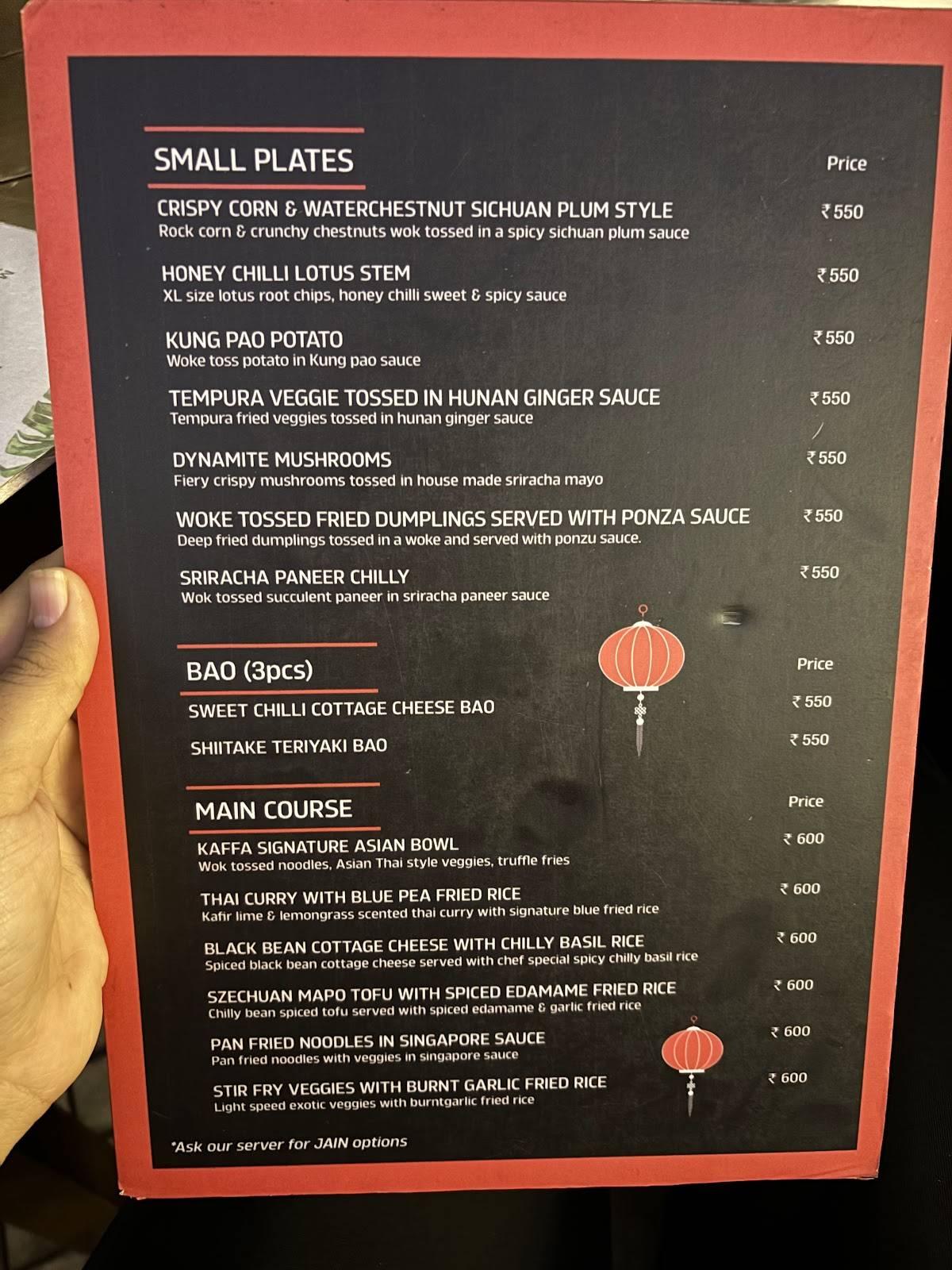Menu at Kaffa Coffee Roasters, Ahmedabad, Kaffa Coffee Roasters oppo Atira