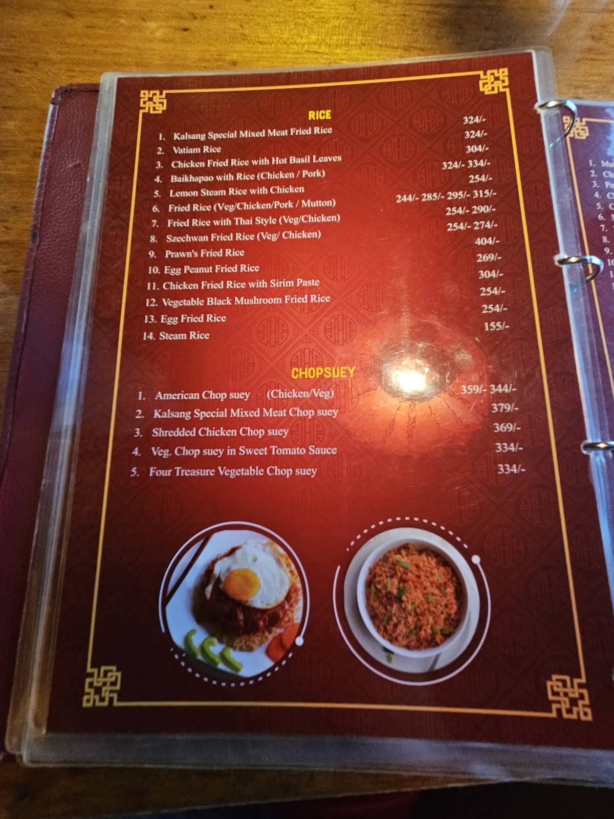 Menu at Kalsang Friends Corner - Traditional & Authentic, Dehradun ...