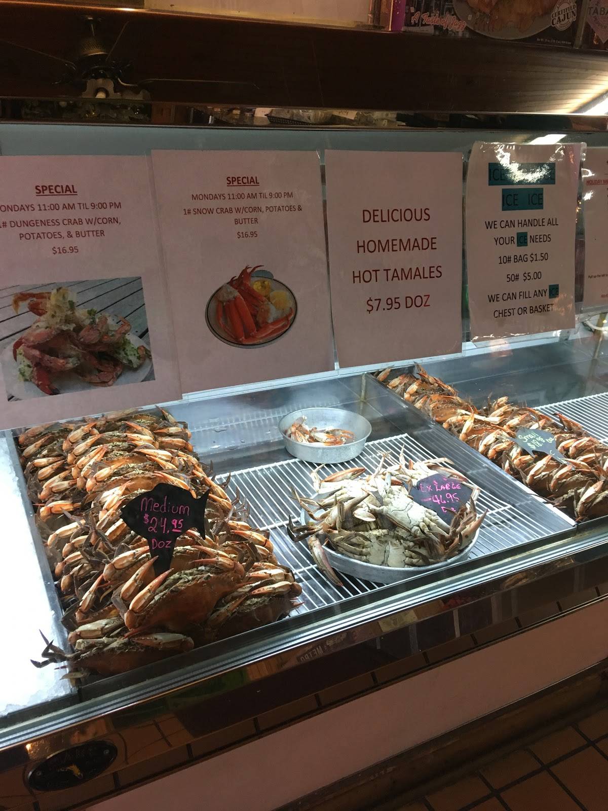 Menu at Kenner Seafood, Market, Restaurant & Catering, Kenner