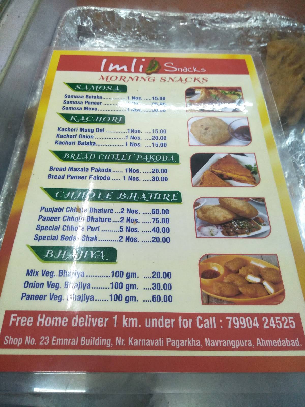 Menu at Kesar Ice Gola, Ahmedabad, 21 to 26
