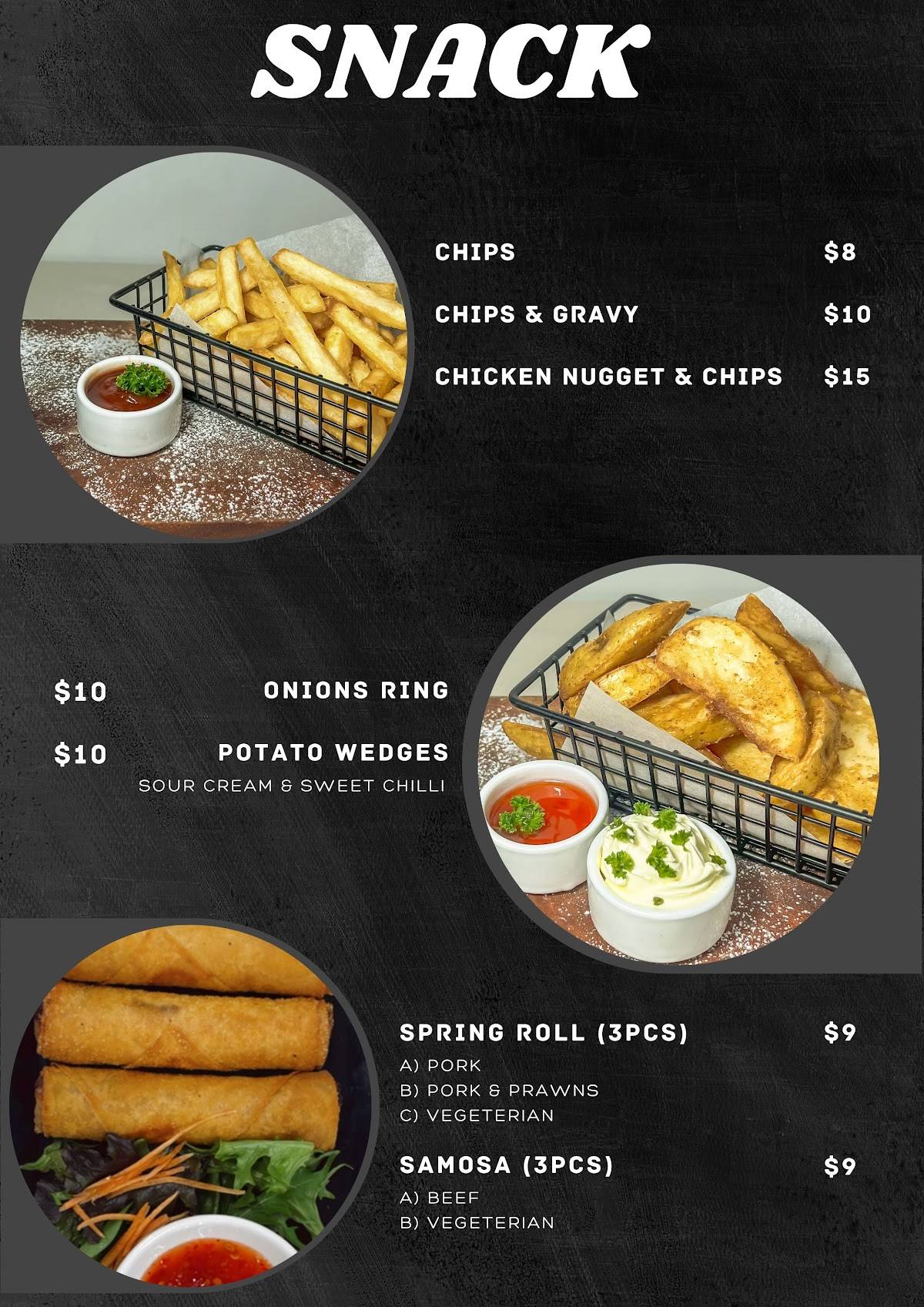 Menu at Kilns Cafe, Ascot