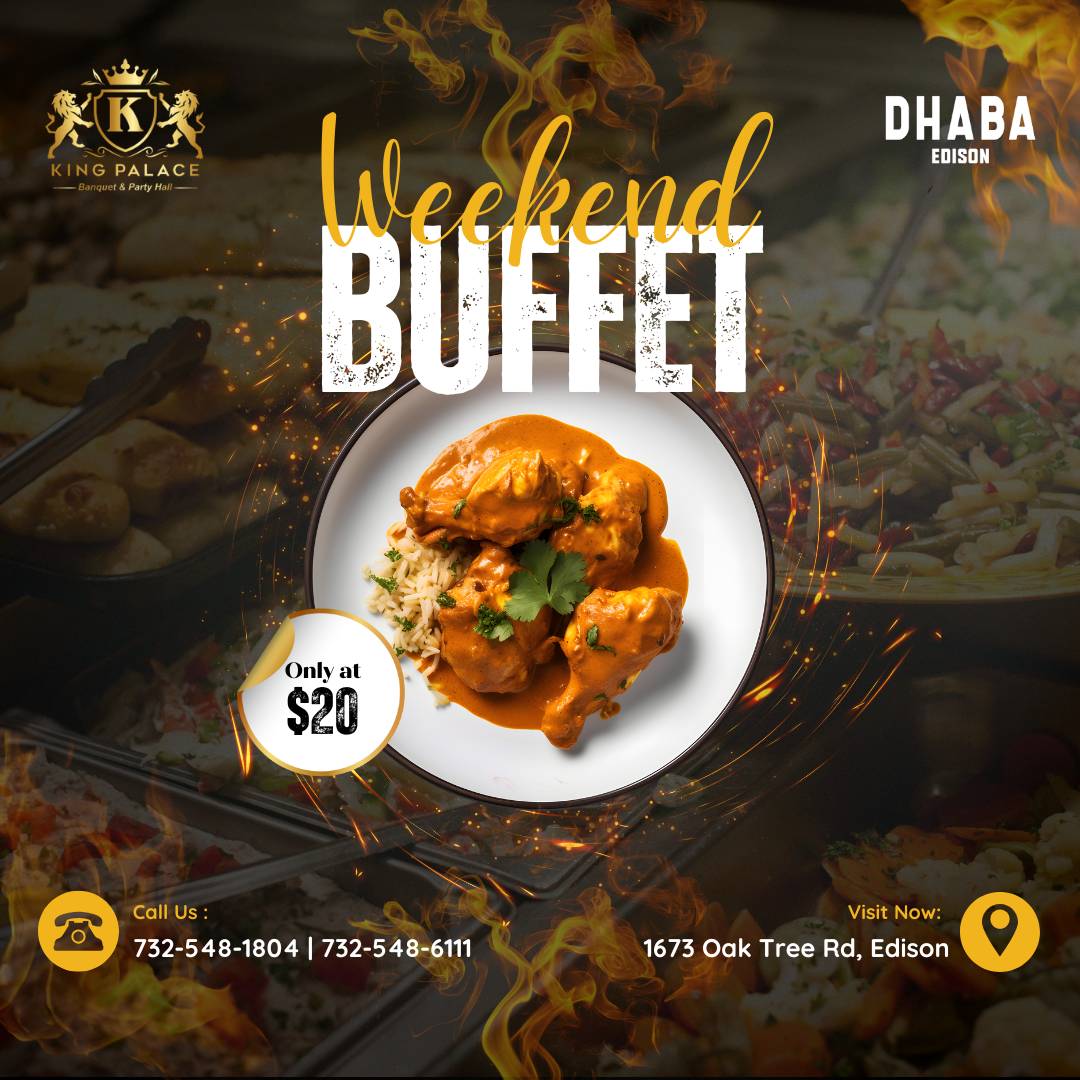 King Palace Banquet Party Hall Menu