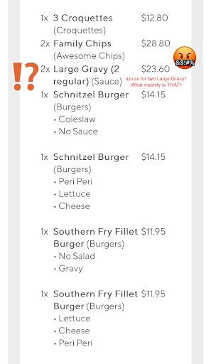 Menu at Kingsley's Chicken Belconnen restaurant, Belconnen